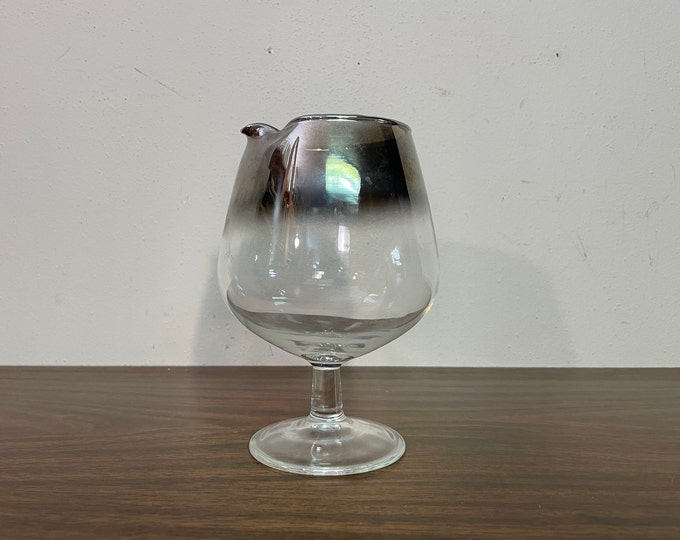Vitreon Queen’s Lusterware Silver Ombre 20 Oz Cocktail Pitcher ...