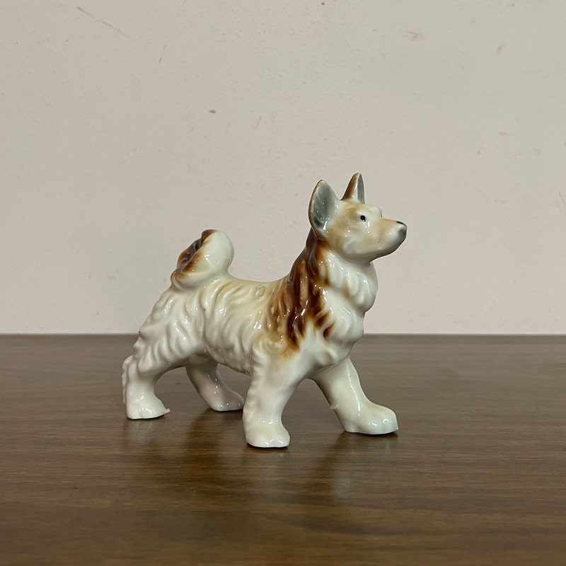 Kitsch Dog Figurine - Etsy