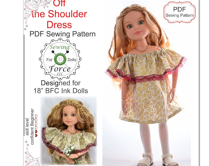 Floaty Princess Gown Designed for 18 Inch Dolls Such as - Etsy