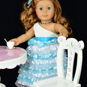 18 Inch Doll Clothes Pattern, Tea Dress, for Dolls Such as American ...