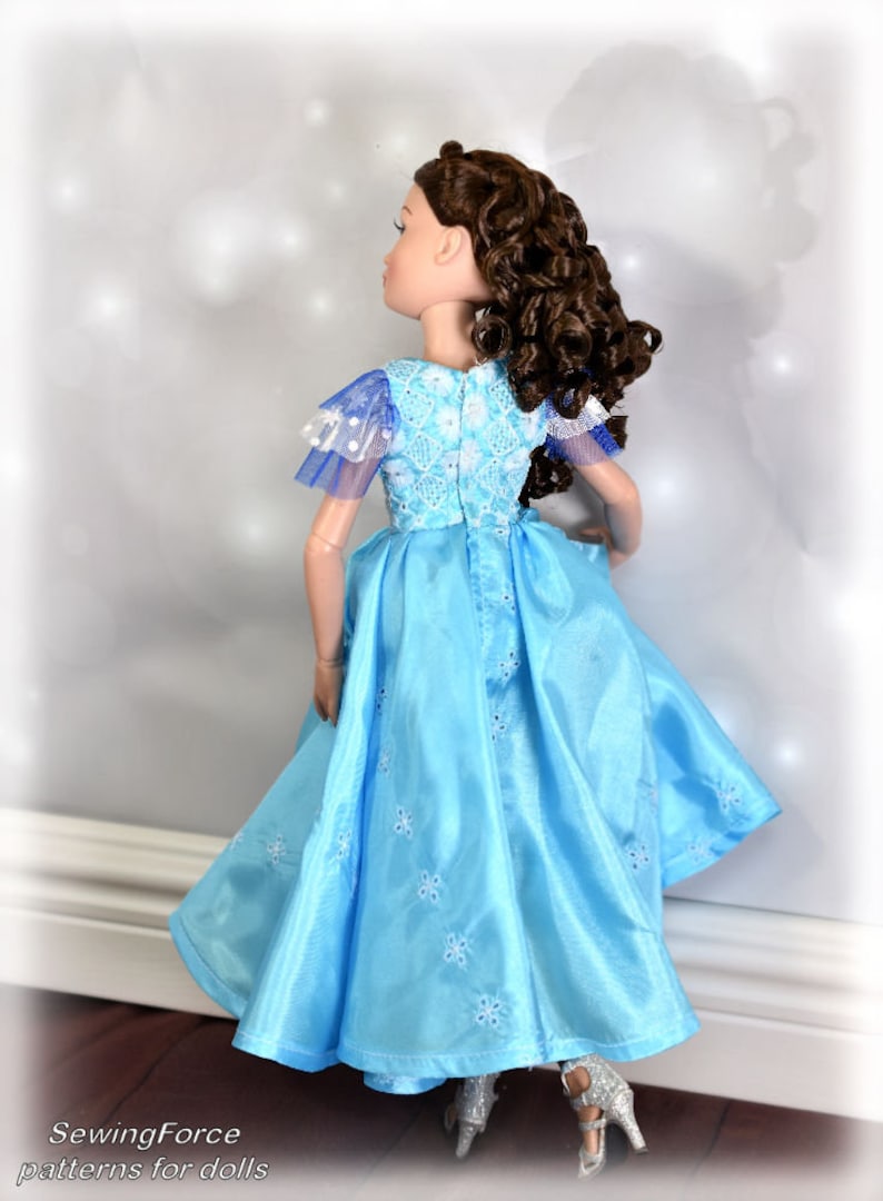 Designed for Ellowyne Wilde Tonner Doll Clothes Dress Pattern, PDF ...