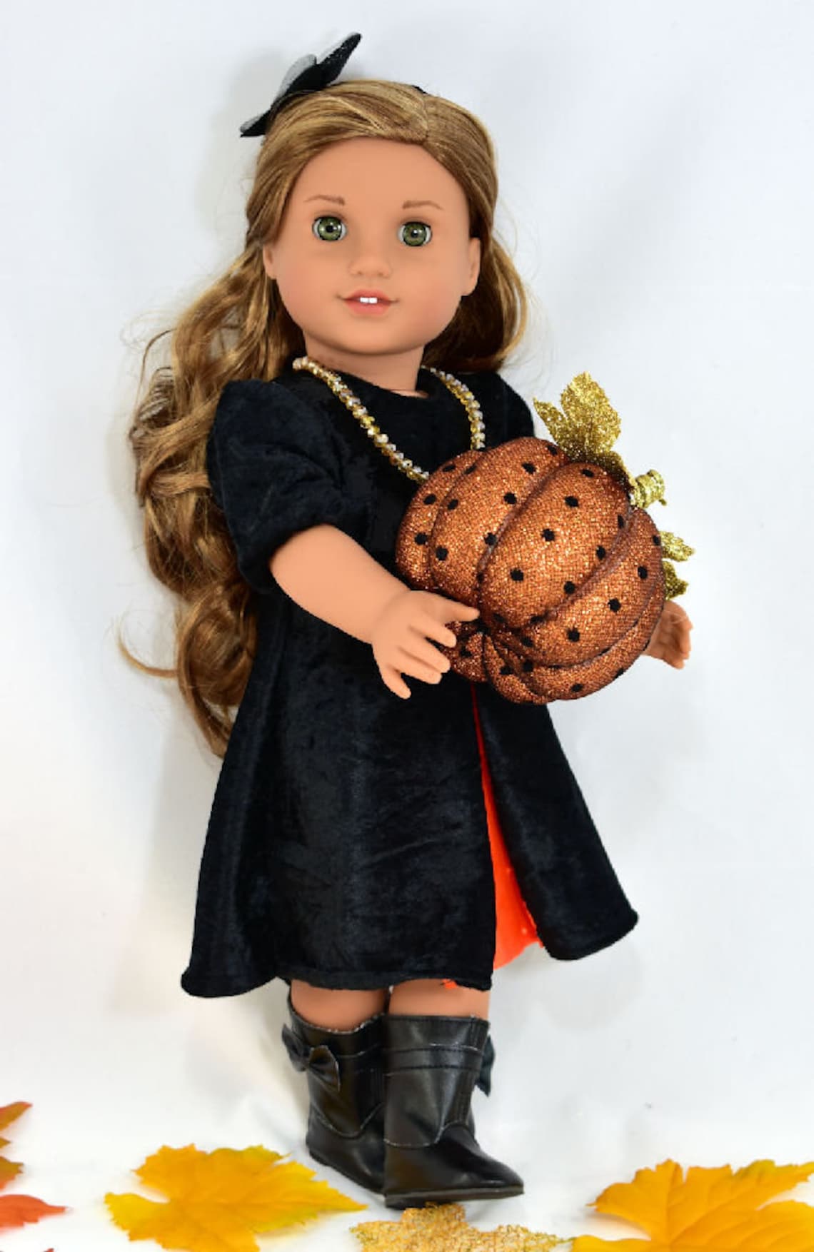 Fall Dress 18 Inch Doll Clothes Pattern for Dolls Such as - Etsy