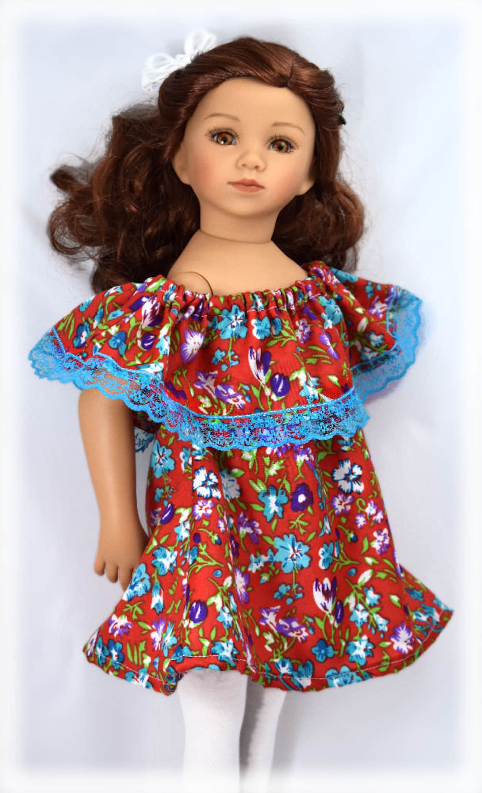 Off the Shoulder Dress PDF Sewing Pattern Designed to Fit 20 | Etsy