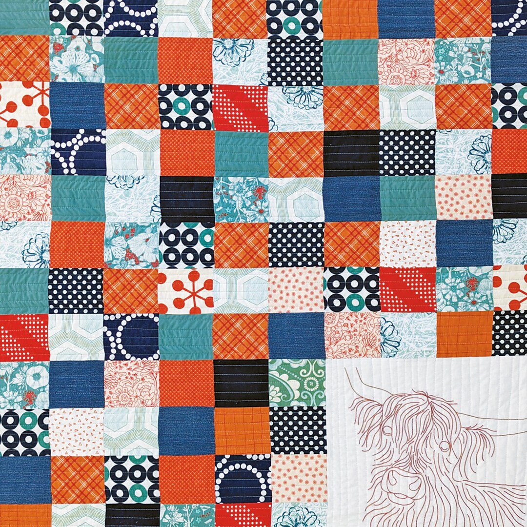 Wee Highlander Baby Quilt Pattern PDF - Etsy