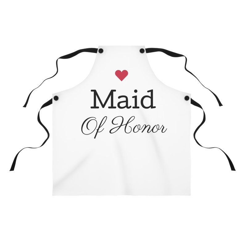 Maid of Honor Apron - Etsy