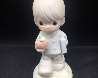 Precious Moments Teacher Figurine - Etsy