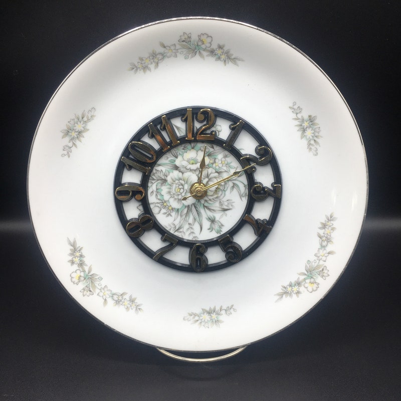 Plate Wall Clock - Etsy