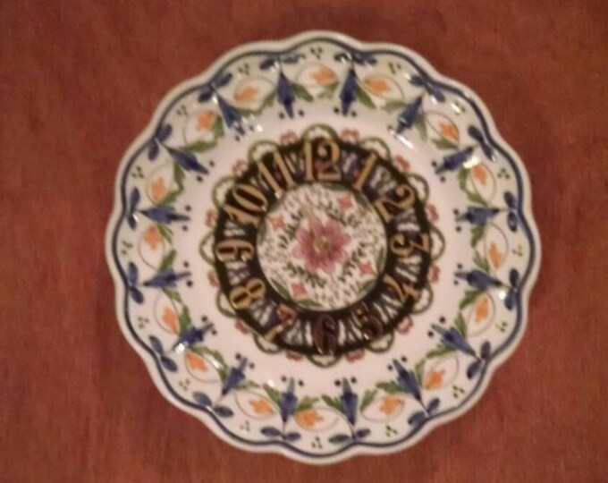 Irresistible Dinner Plate Size Clock - Etsy