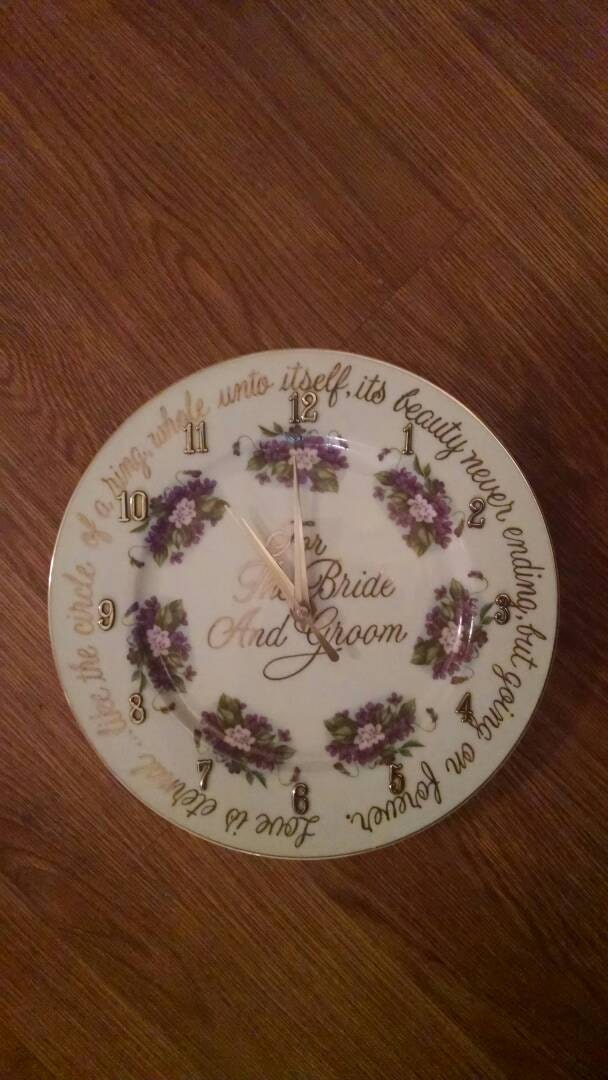 Wedding Clock - for the Bride and Groom ! - Etsy