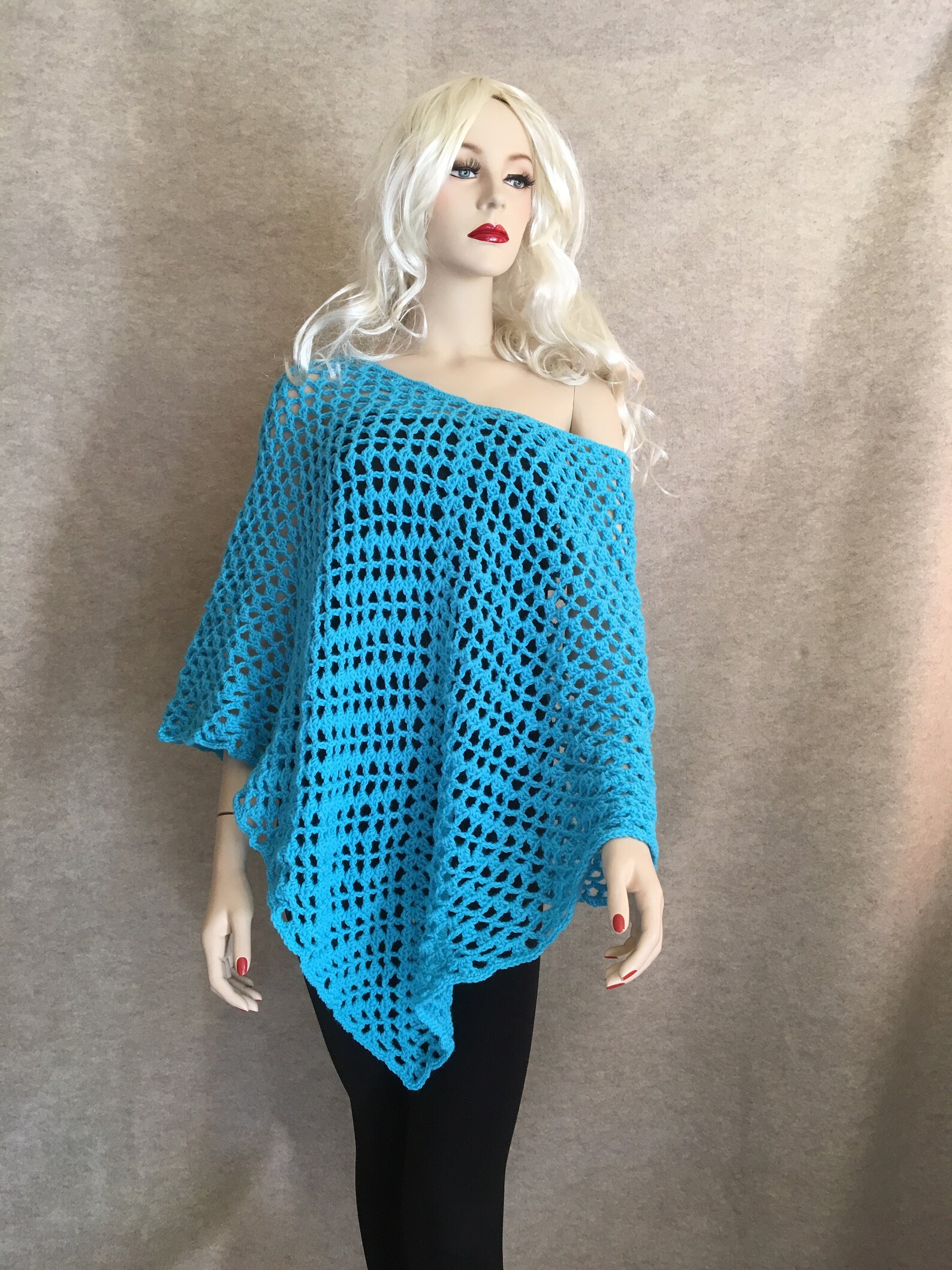 Summer Poncho Soft Sexy Stylish Summer Shawl Women Beach - Etsy