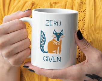 Zero Fox Given Mug | Etsy