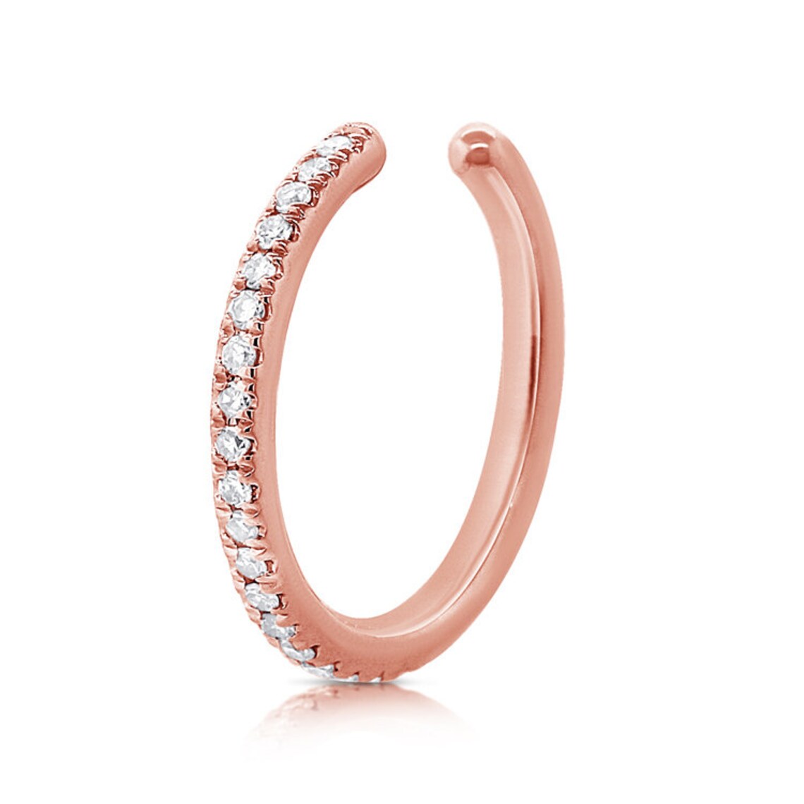 Diamond Ear Cuff E111 - Etsy