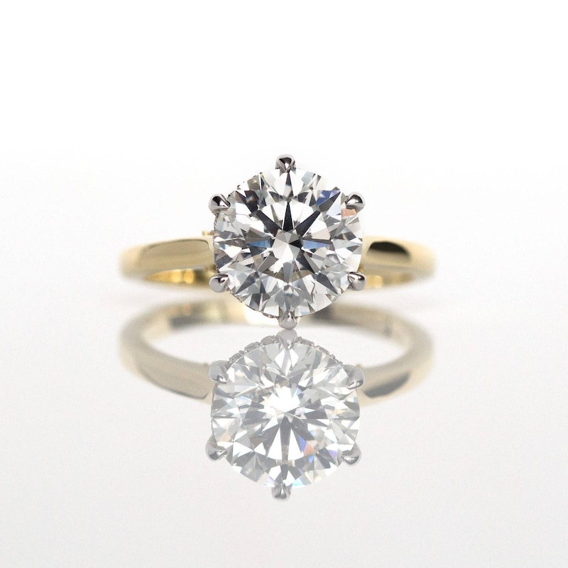 Solitaire Setting - Etsy