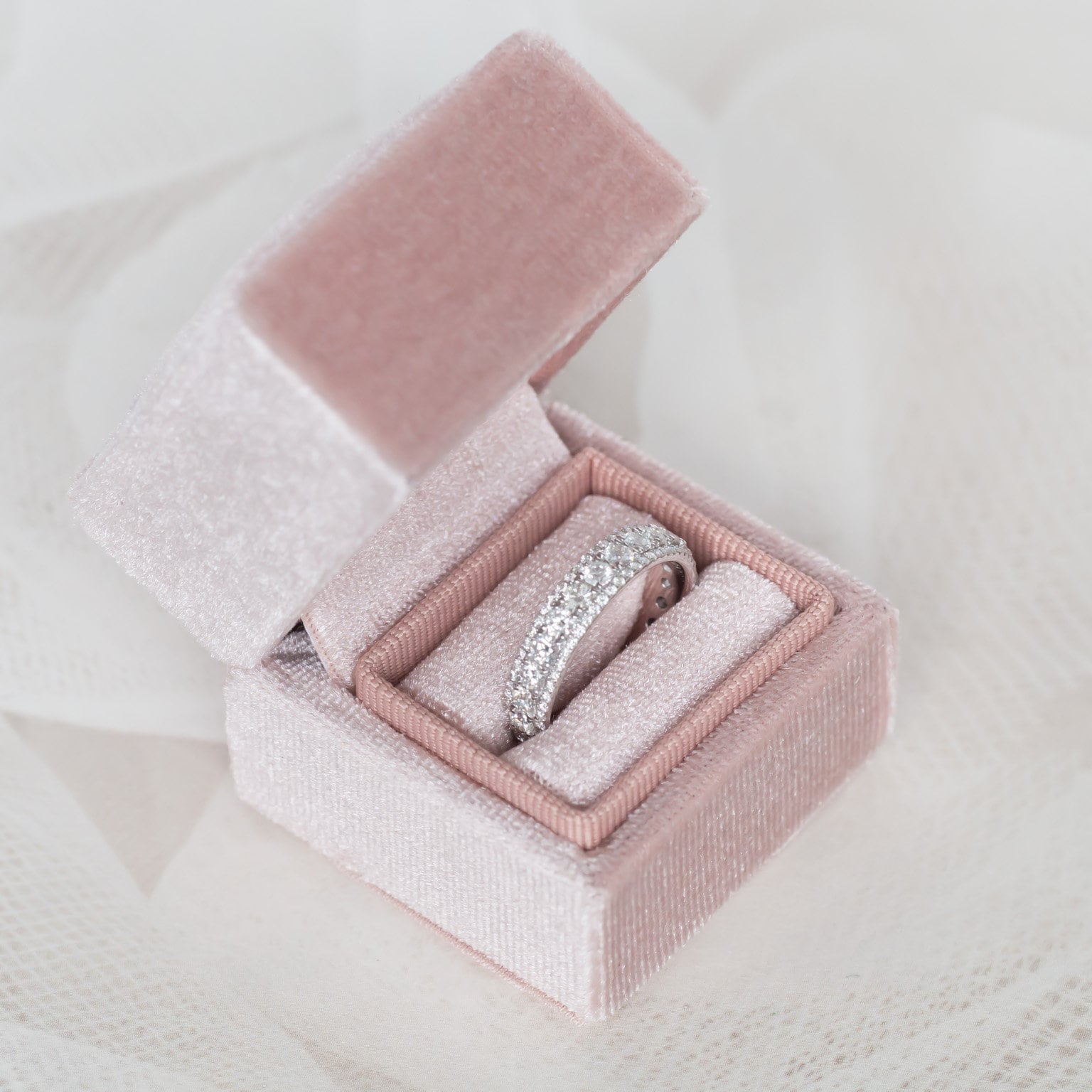 Women's Diamond Eternity Band With 5 Pointer Diamonds All | Etsy