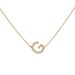 Slanted Block G Diamond Initial Pendant on Dainty Chain, G Letter ...