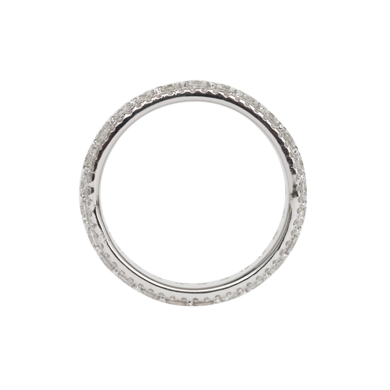 Women's Diamond Eternity Band With 5 Pointer Diamonds All - Etsy