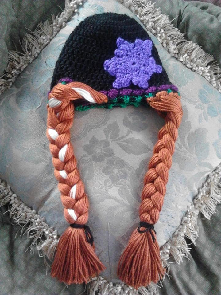 Frozen's Anna Inspired Crocheted Hat. - Etsy