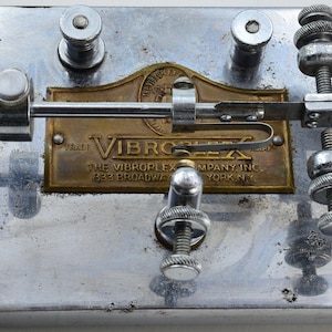 Key Bug Vibroplex Original 1948 Deluxe SN 158464 Fair/good Cosmetic ...