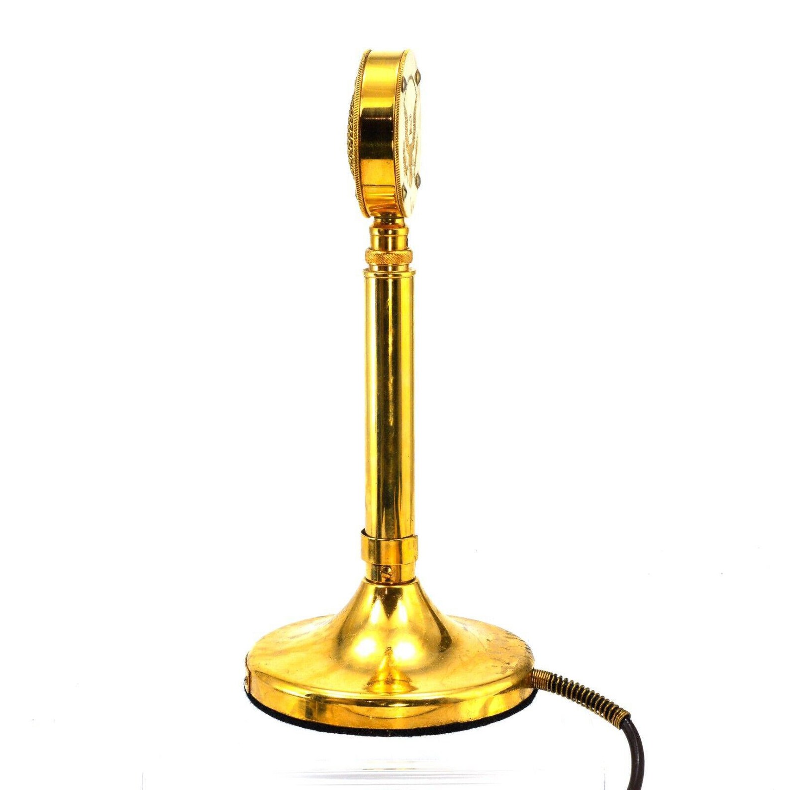 Astatic Golden Eagle Microphone Good Cosmetic Condition, PTT Scratchy ...