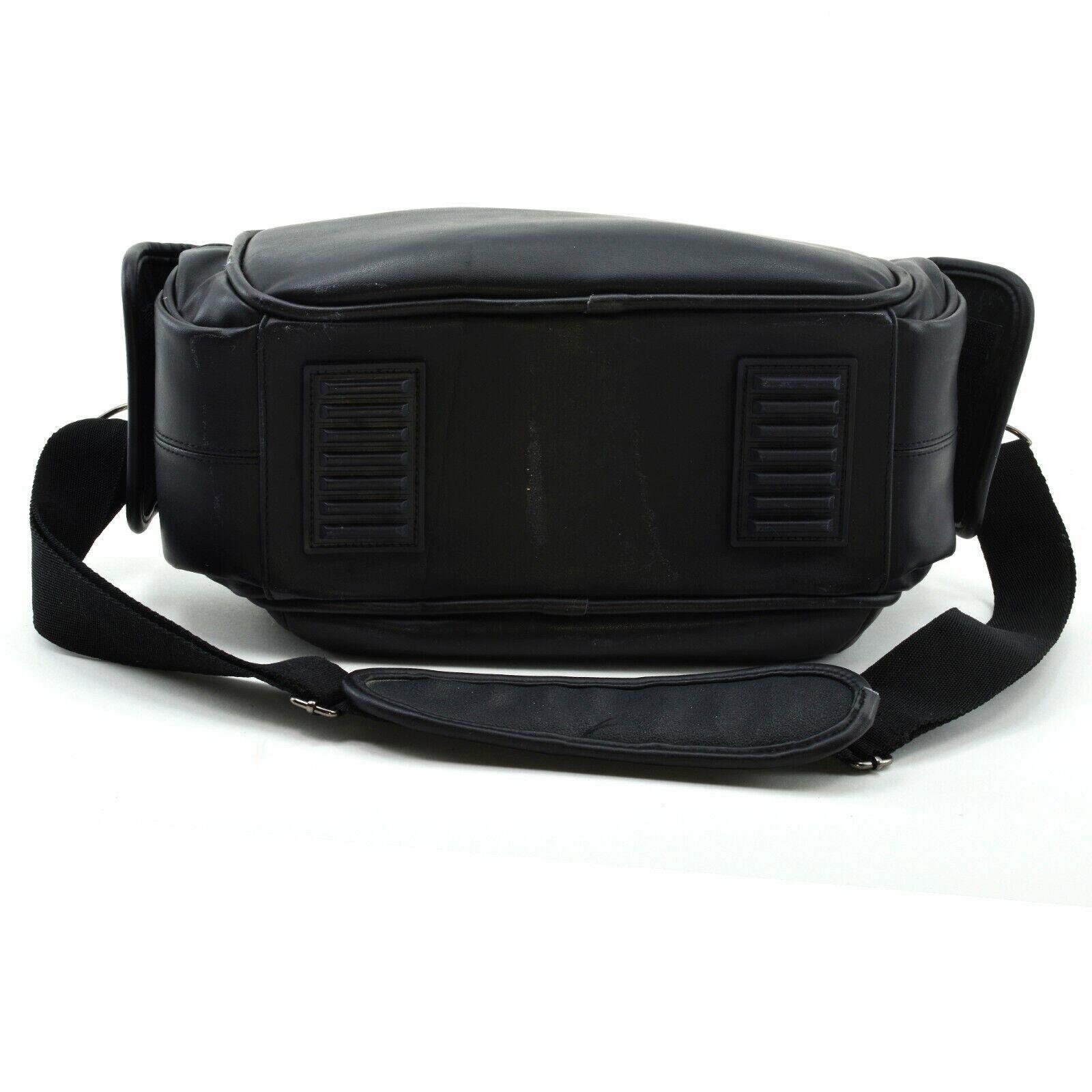 Vintage Black View Leather Camera Bag, Classic Look, With Shoulder ...