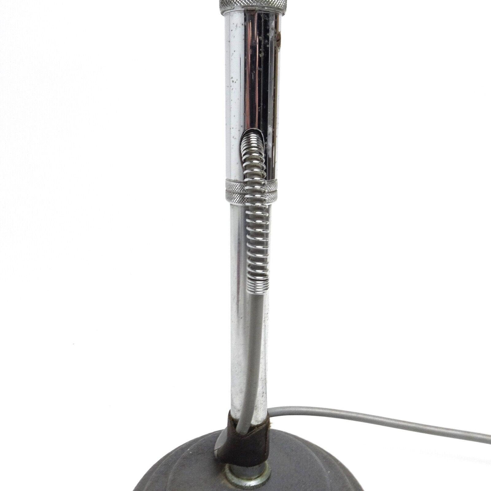 Astatic D-104 Lollipop Microphone With Snyder Mfg Co Stand, Untested ...