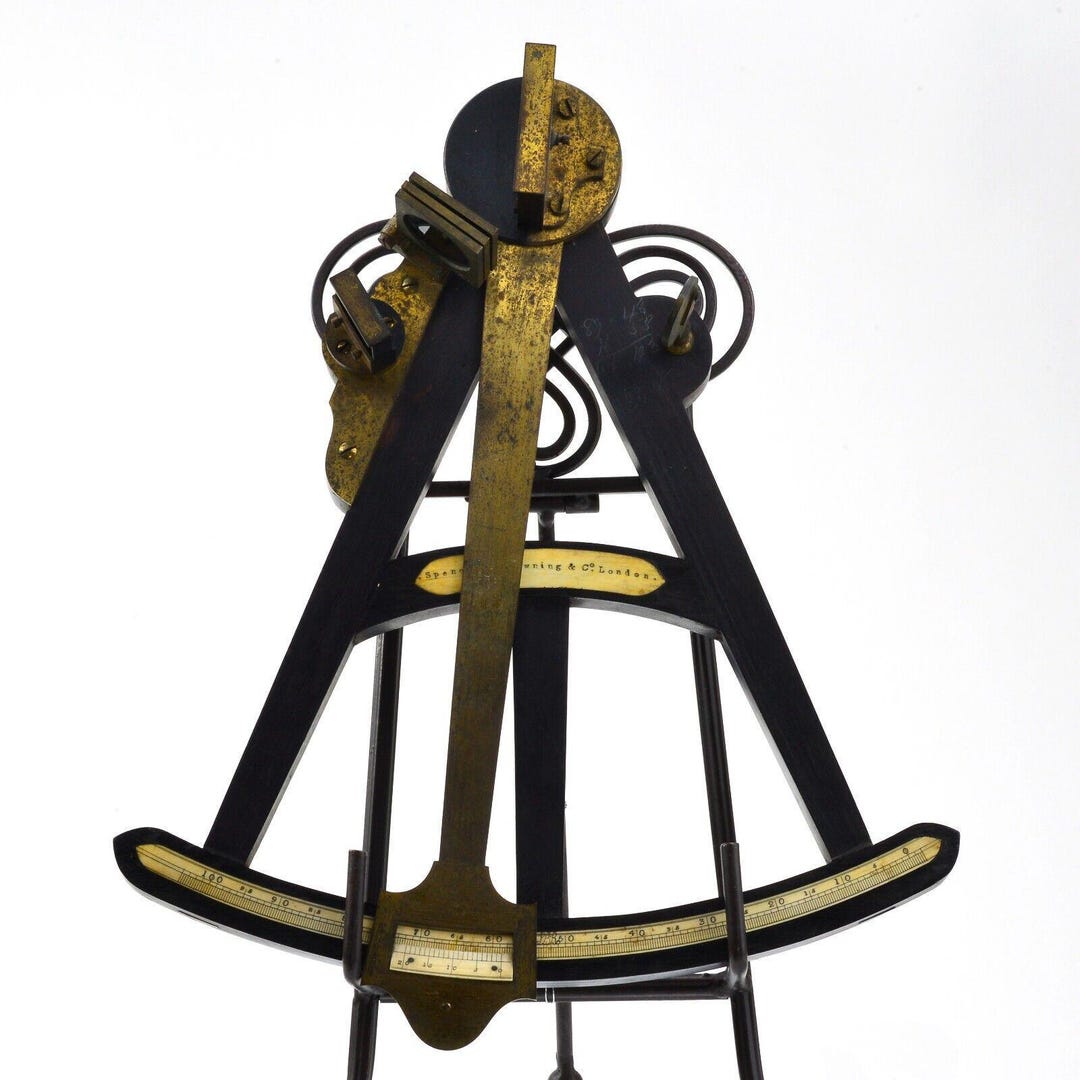 A Vintage Spencer, Browning & Co. Octant and Case - Etsy