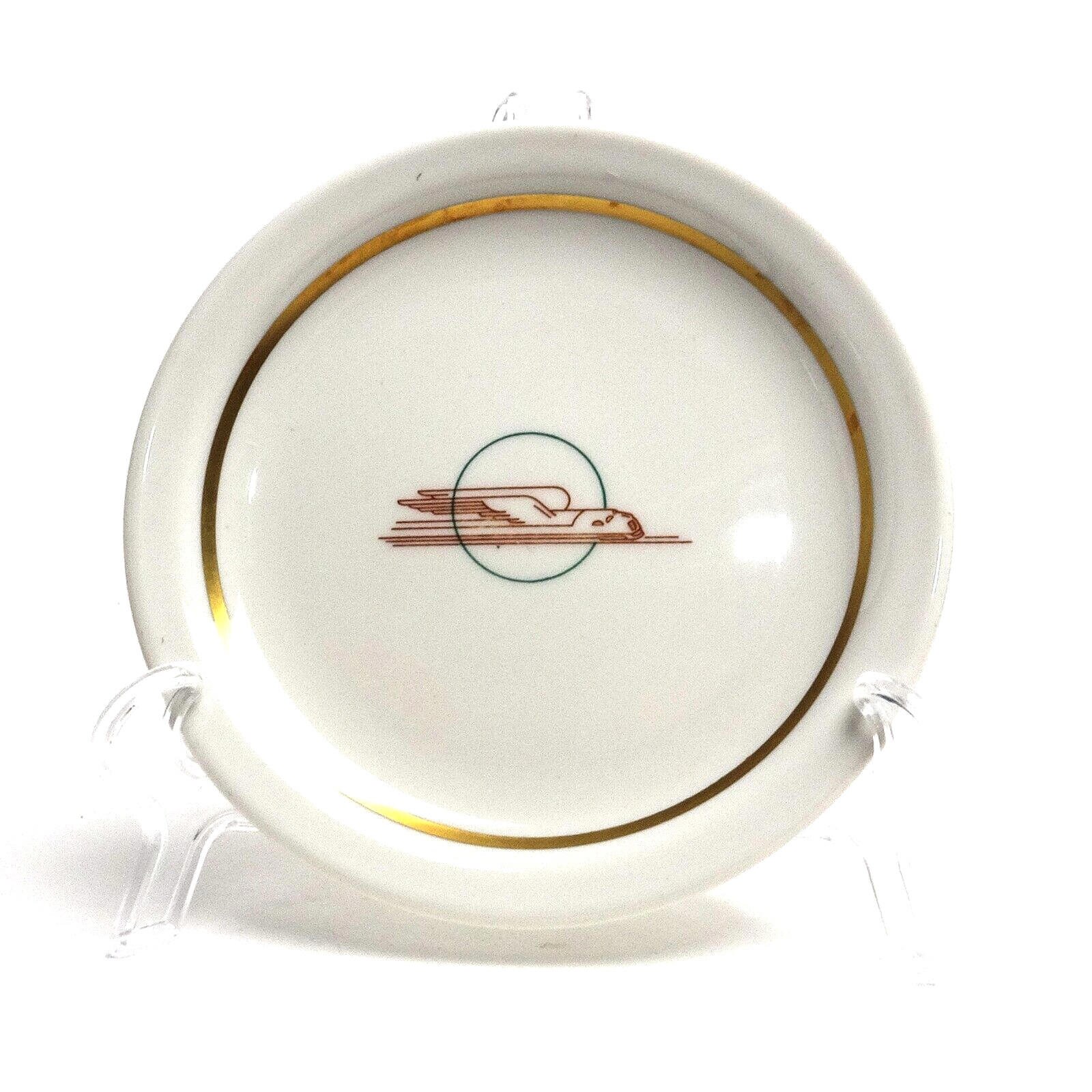 A Union Pacific Railroad Winged Zephyr Streamliner China Salad Plate 6. ...