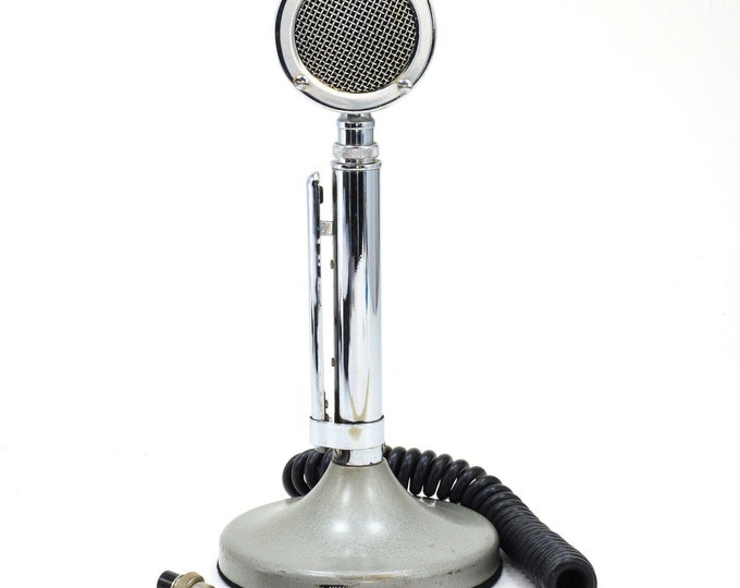 Astatic D-104 Lollipop Microphone With 4-pin DIN Connector Amplified - Etsy