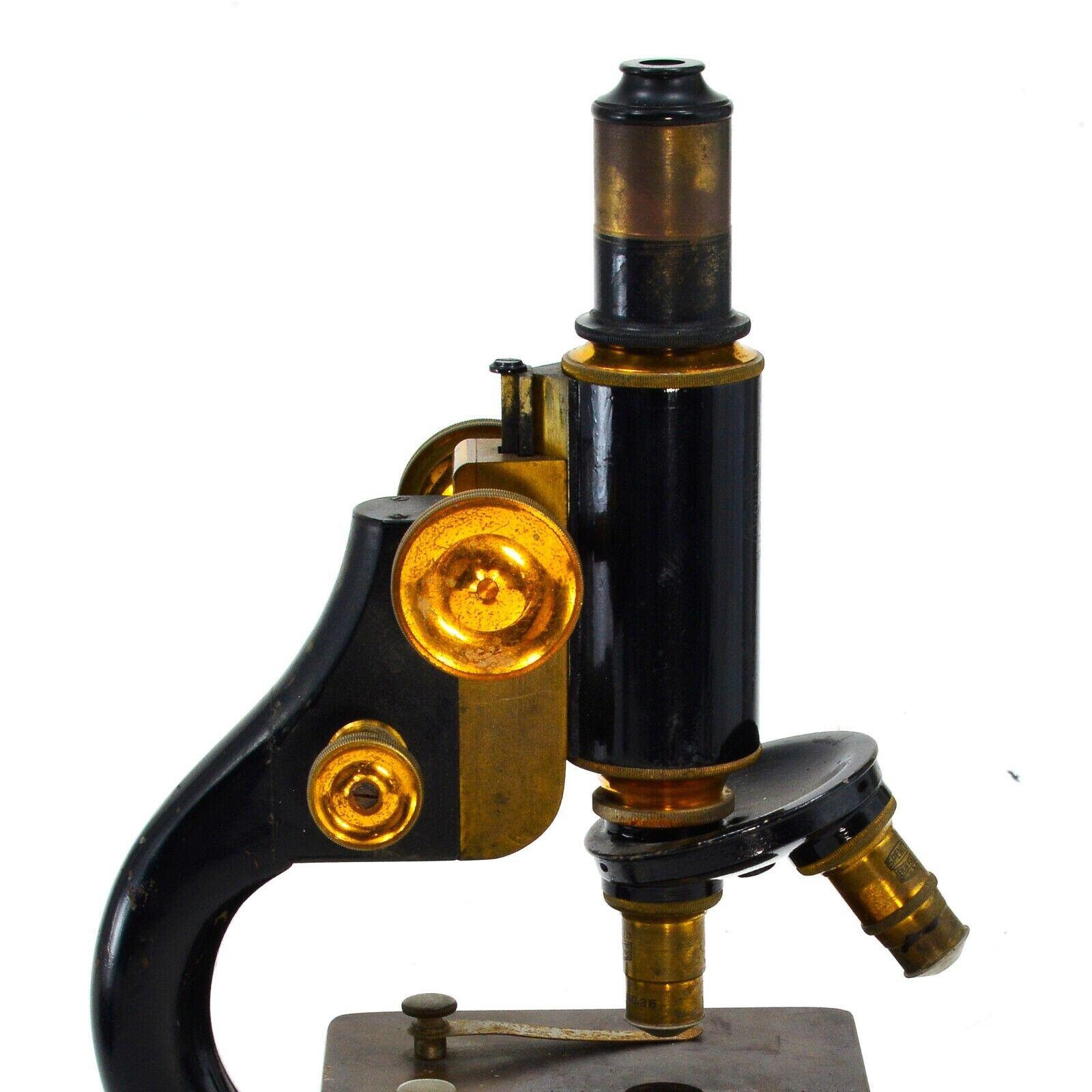 Vintage 1919 Spencer Buffalo USA Microscope Sn 58666, Tested Working ...