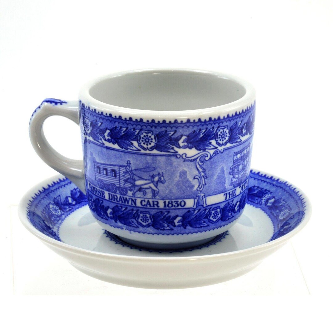 A Baltimore and Ohio Railroad Centenary Cup Saucer Ohio RR Shenango - Etsy