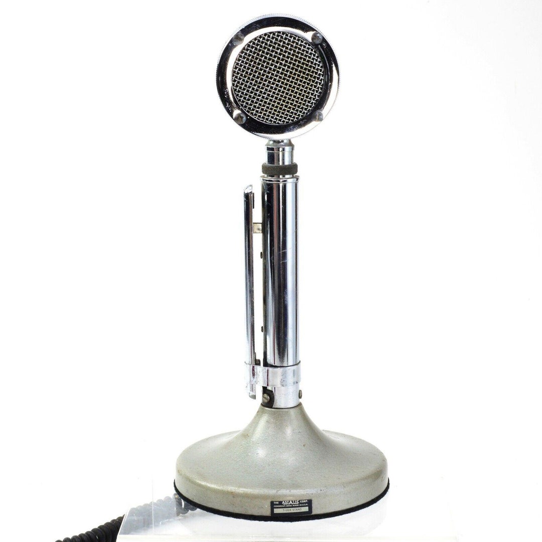 Astatic D104 Microphone Good Cosmetic and Working Condition TUG9 Ham ...