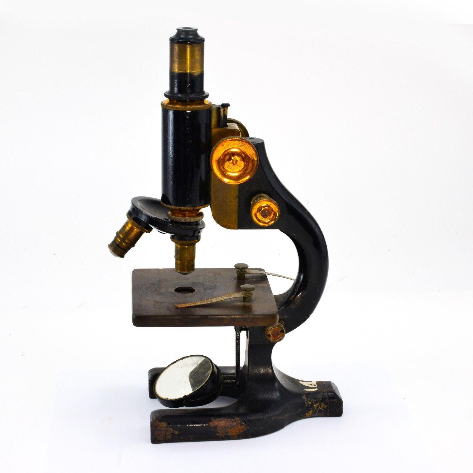 Vintage 1919 Spencer Buffalo USA Microscope Sn 58666, Tested Working ...