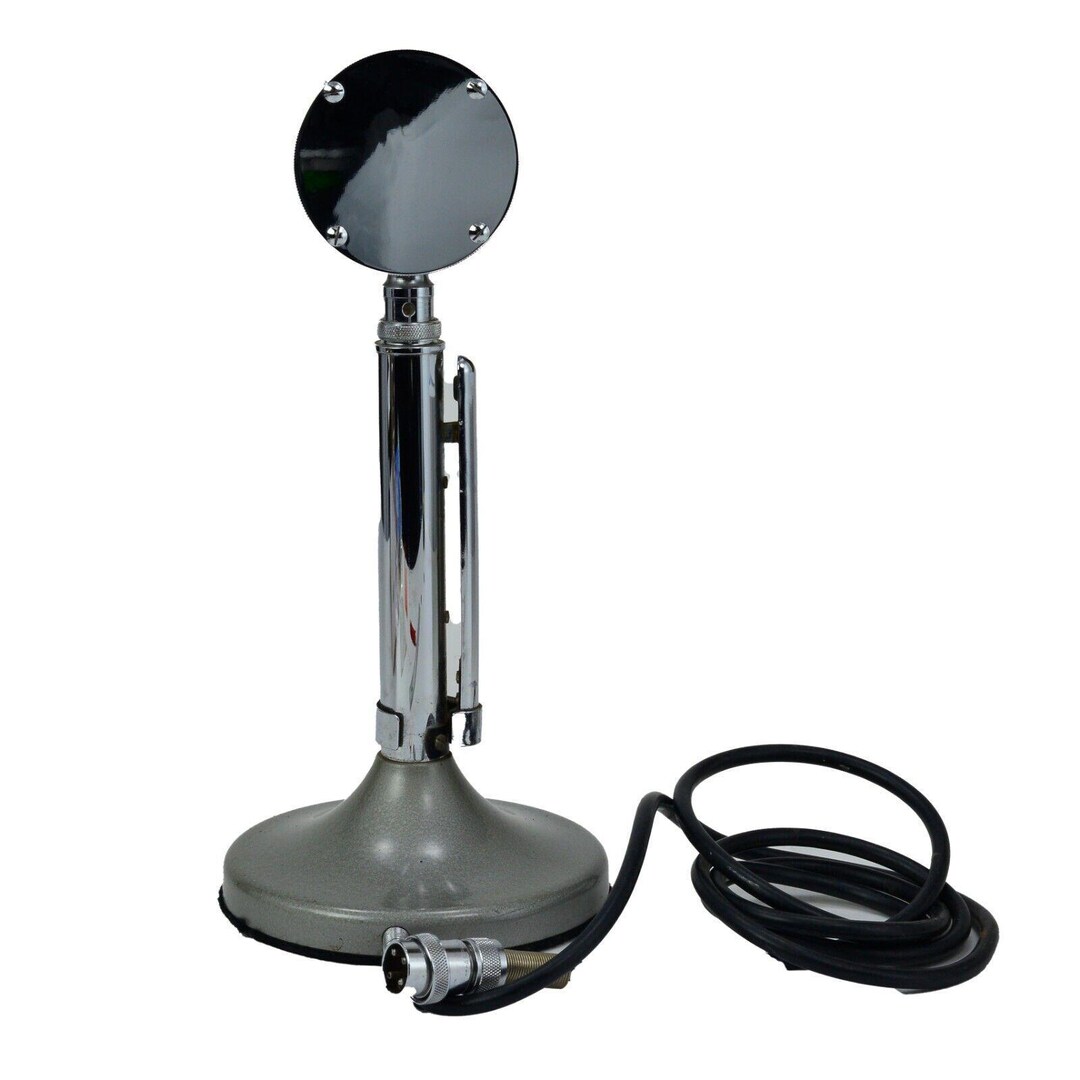 Astatic D-104 Microphone Working Cond No Internal Preamp 4-pin Male Con ...