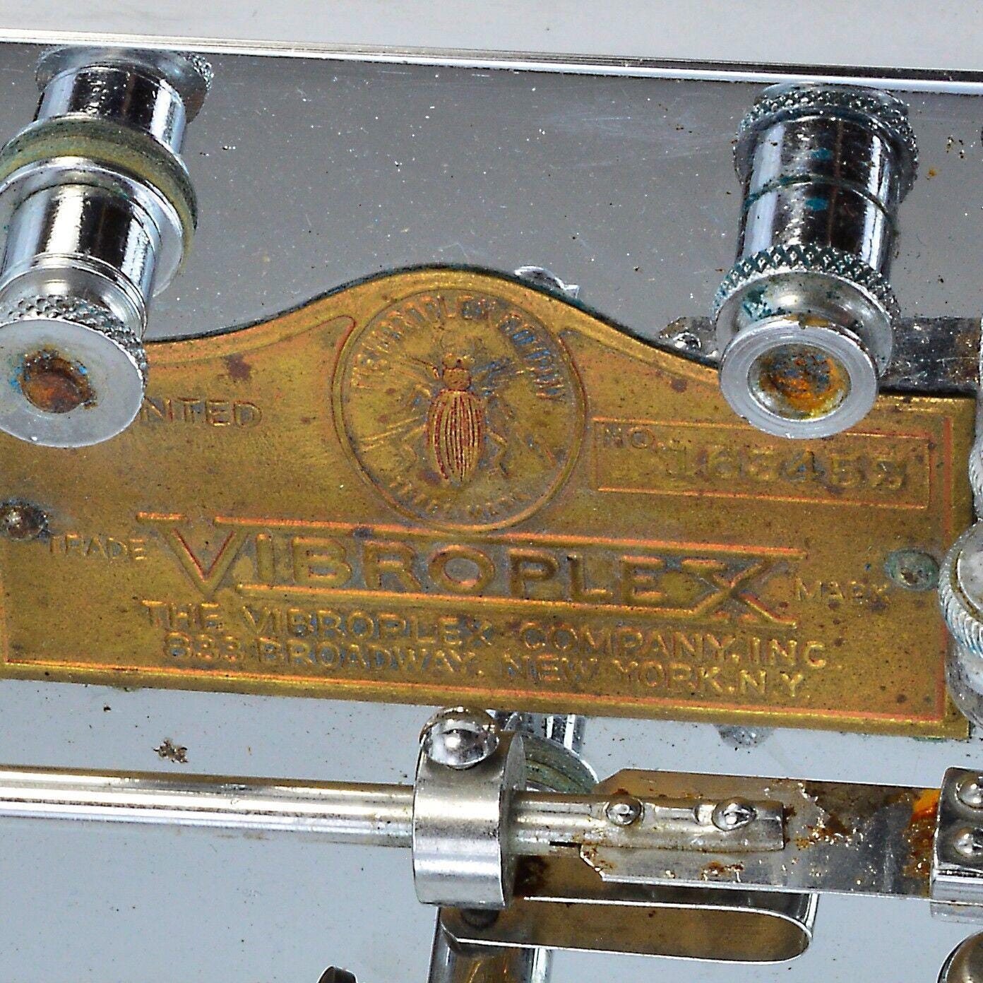 Vibroplex Original Deluxe, Ca. 1949, According to the WW7P Serial ...