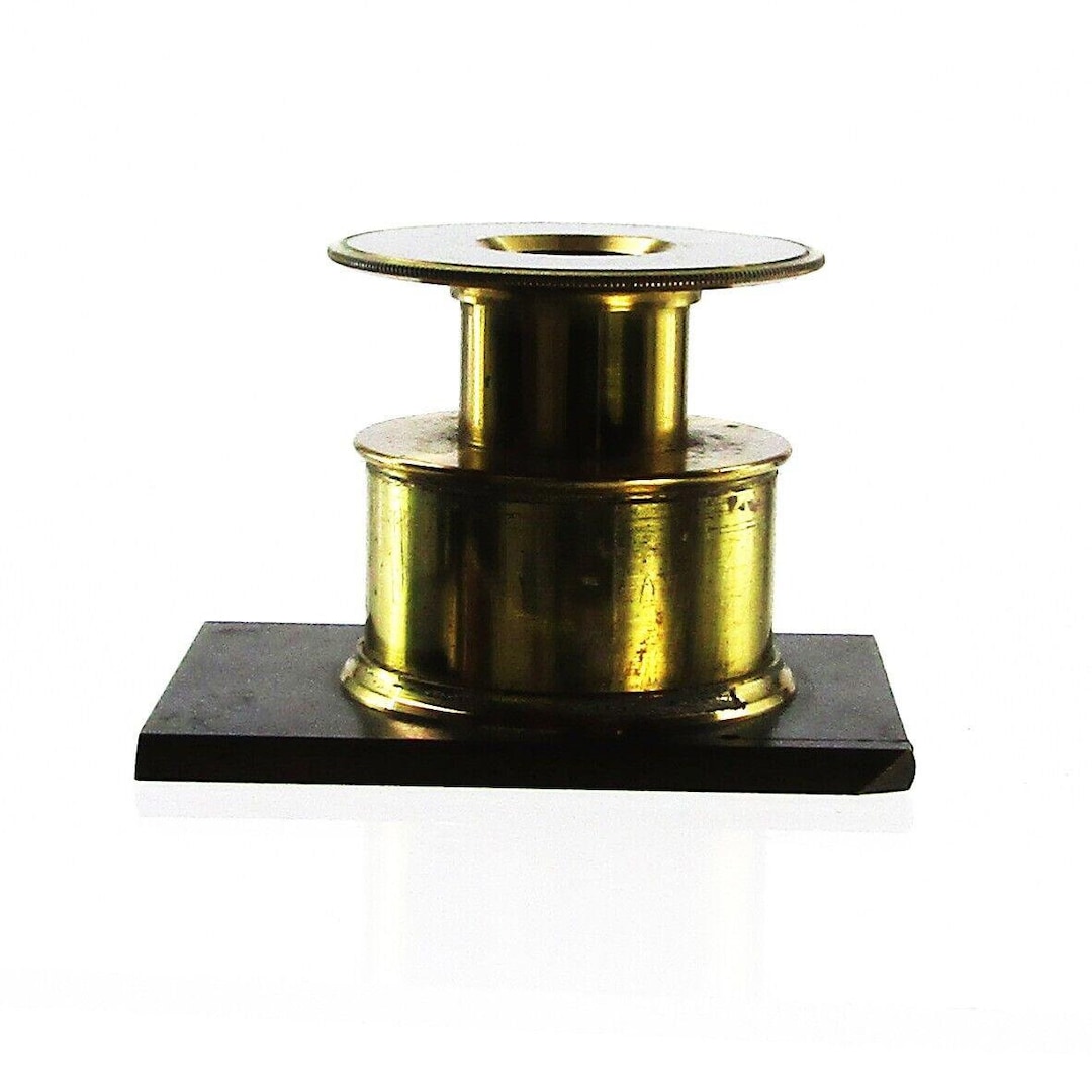 Antique 19th Century Henry Crouch Brass Microscope Lens. - Etsy
