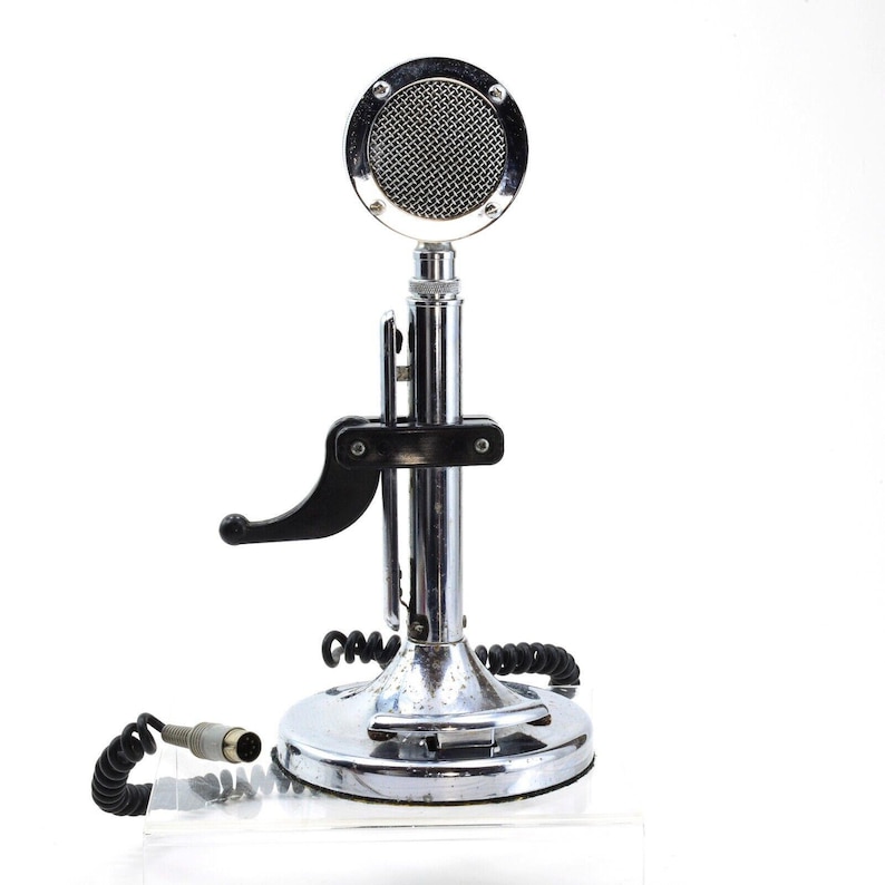 Astatic Silver Eagle Microphone the Element Looks Good Not Tested - Etsy