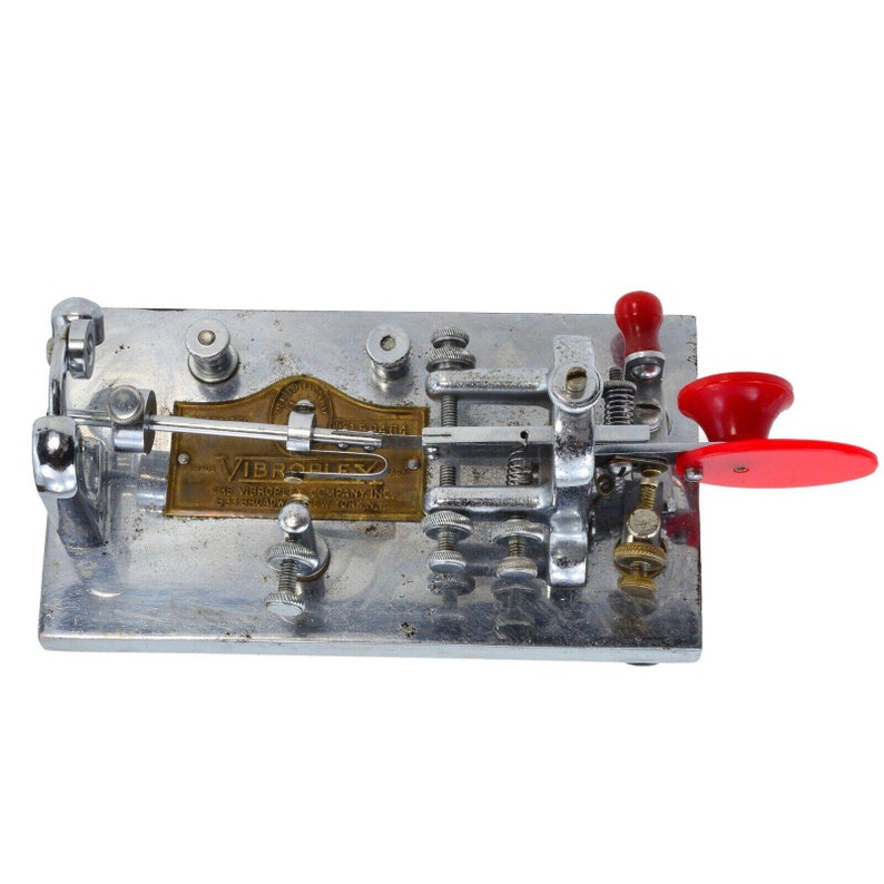 Key Bug Vibroplex Original 1948 Deluxe SN 158464 Fair/good Cosmetic ...