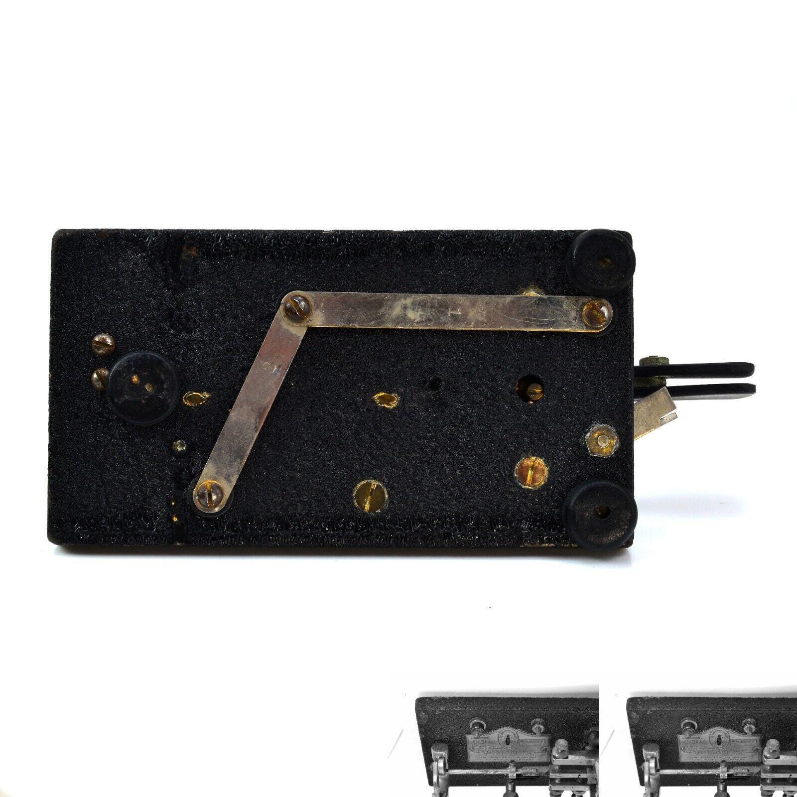 Vibroplex Bug. Dates to Around 1939 According to the WW7P Serial Number ...