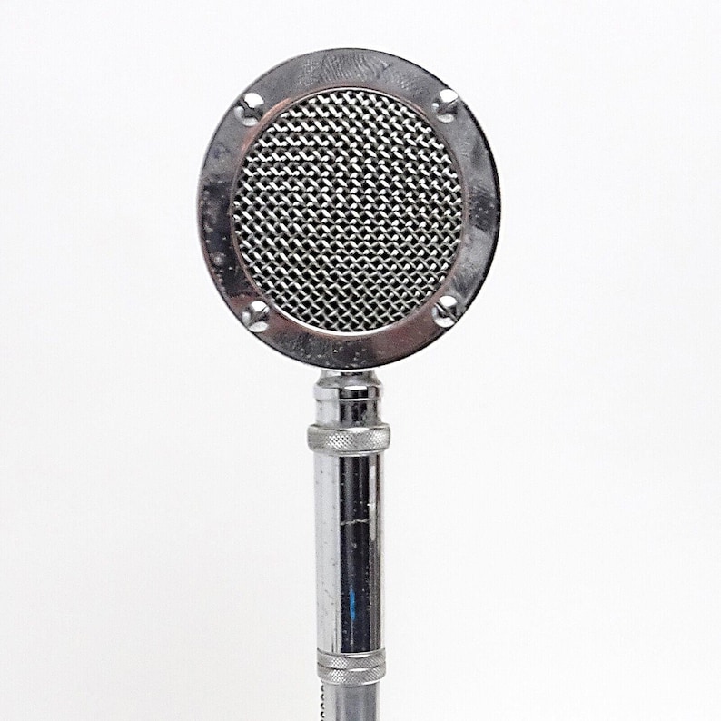 Astatic D-104 Lollipop Microphone With Snyder Mfg Co Stand, Untested ...