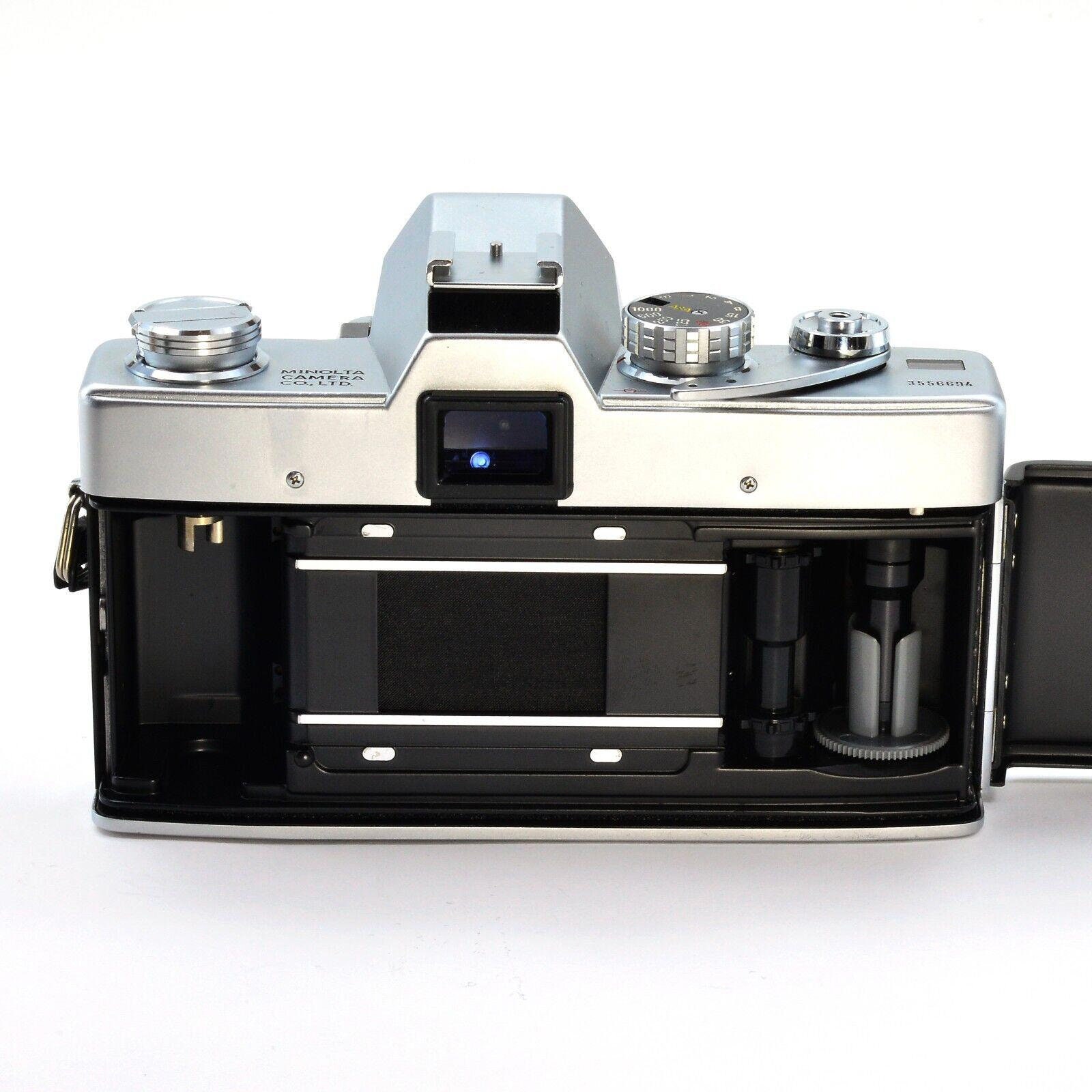 Minolta Srt 101 Super Camera Body W MC Rokkor PG 55mm MF Lens From ...