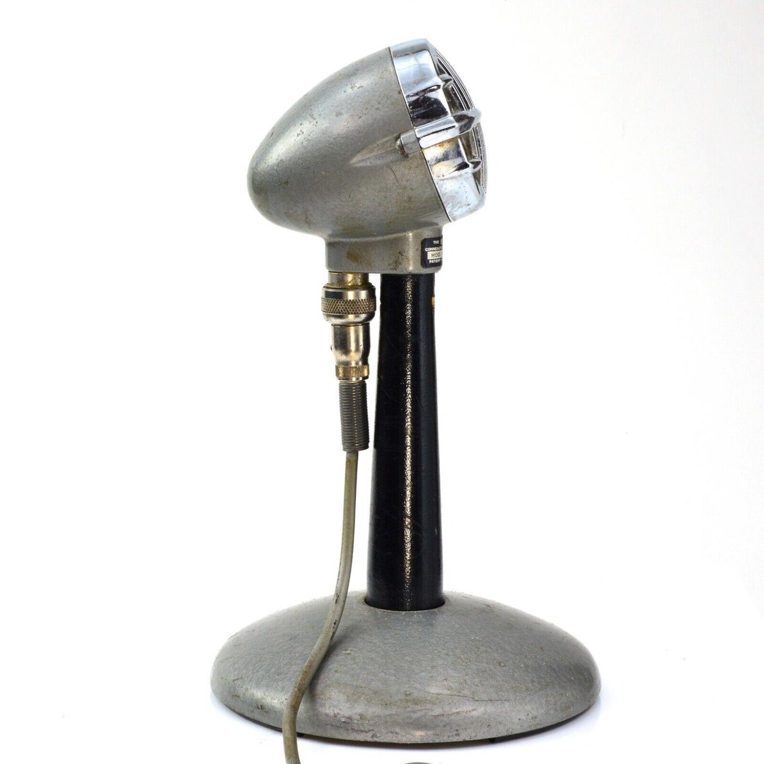 Vintage Astatic JT-30 Microphone W 1/4" Phono 1930s Repair Parts ...