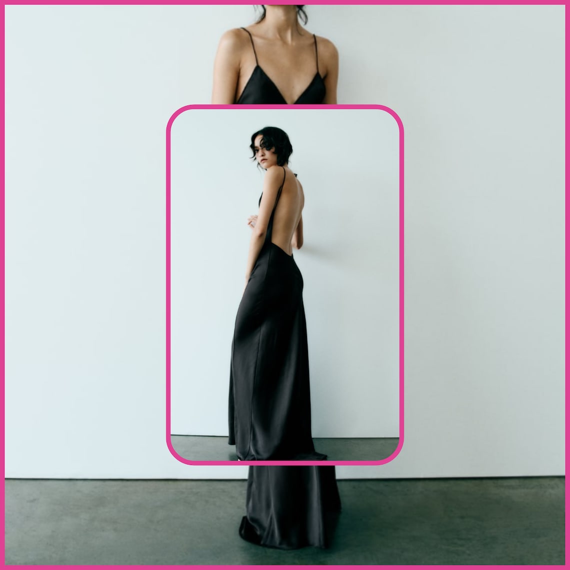 Long Satin Dress PDF // US Size Xxs-xxl // Digital Sewing Pattern ...