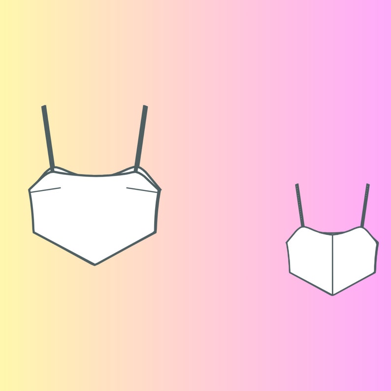 Silk Scarf Top Pattern PDF // Digital Pattern Download // US Size Xs ...