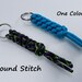 550 Paracord Keychain Round or Square Stitch Keychain, Key Fob - Etsy