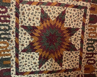 Kansas Troubles Christmas Fabric - Etsy