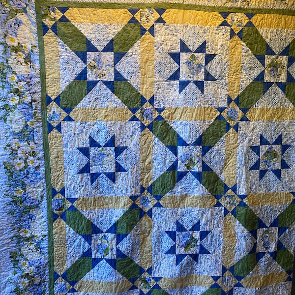 Periwinkle Spring Fabric - Etsy