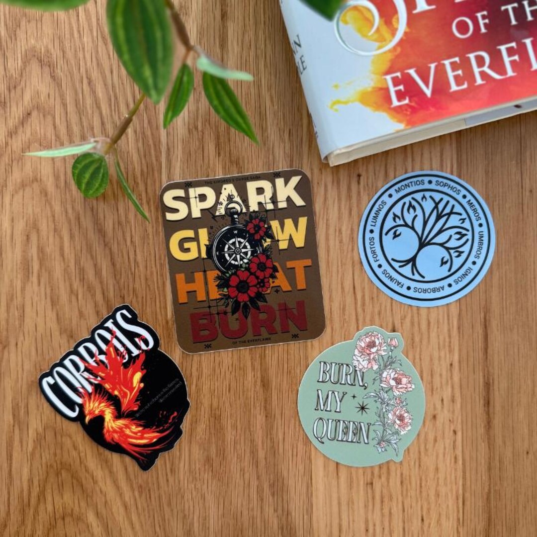 Kindred's Curse Saga Vinyl Stickers - Etsy