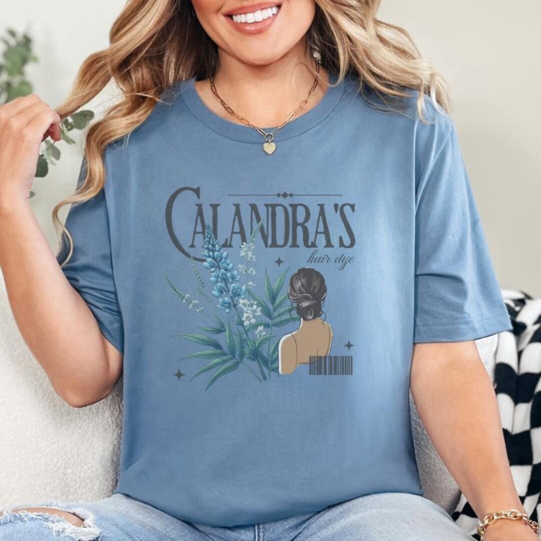 Calandra Hair Dye Tee | Shield of Sparrows - Etsy