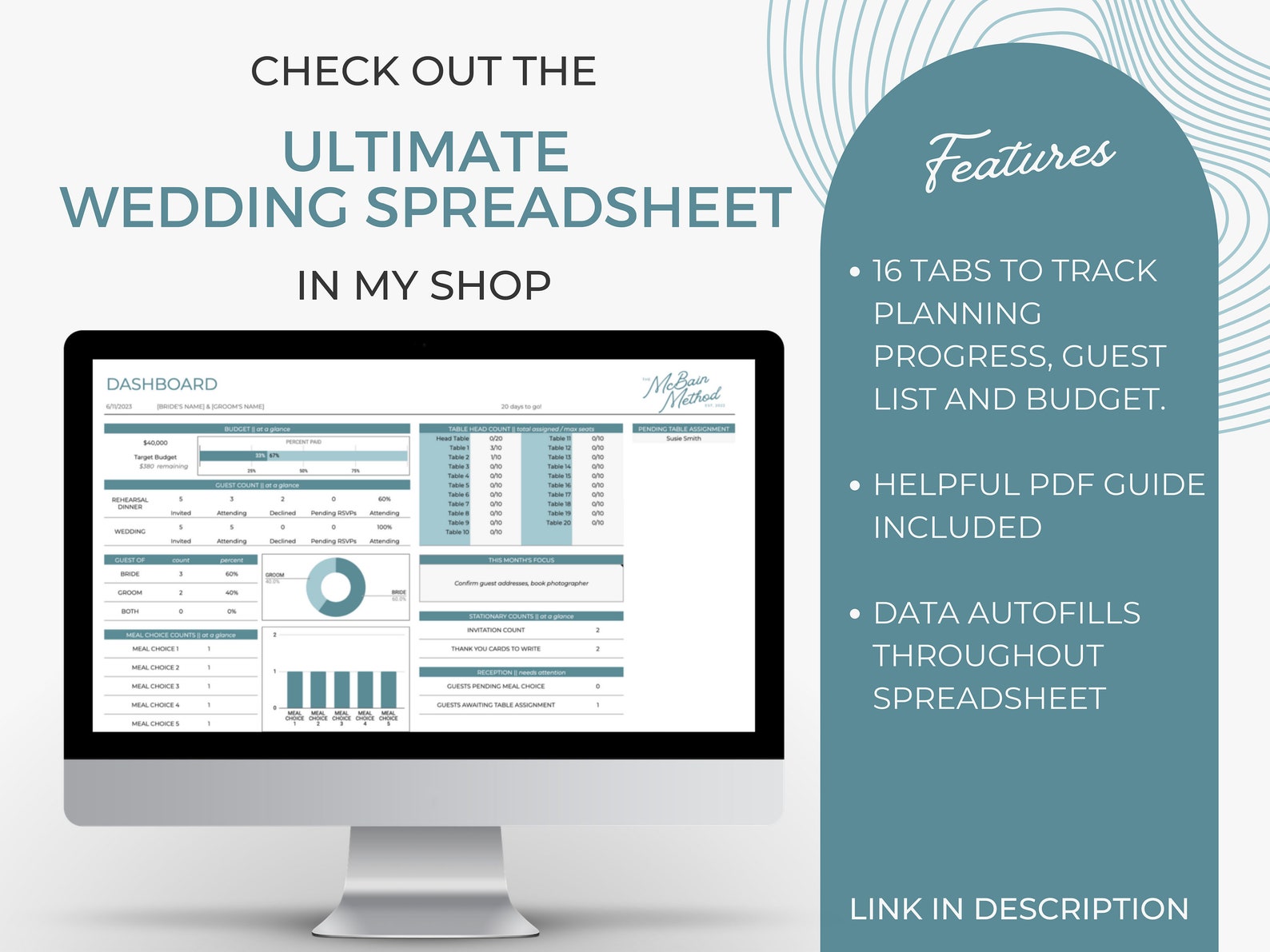Wedding Registry Checklist, Digital Download Checklist, Printable ...