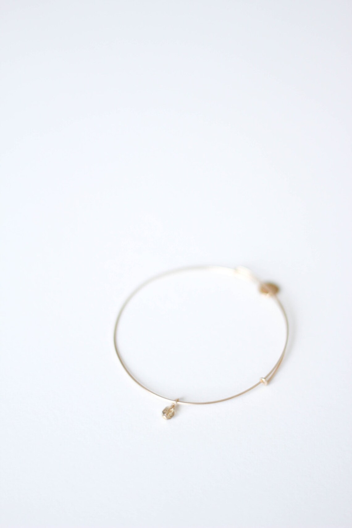Stackable Gold Bangles // 14k Gold-filled Wire Bangle With Various ...